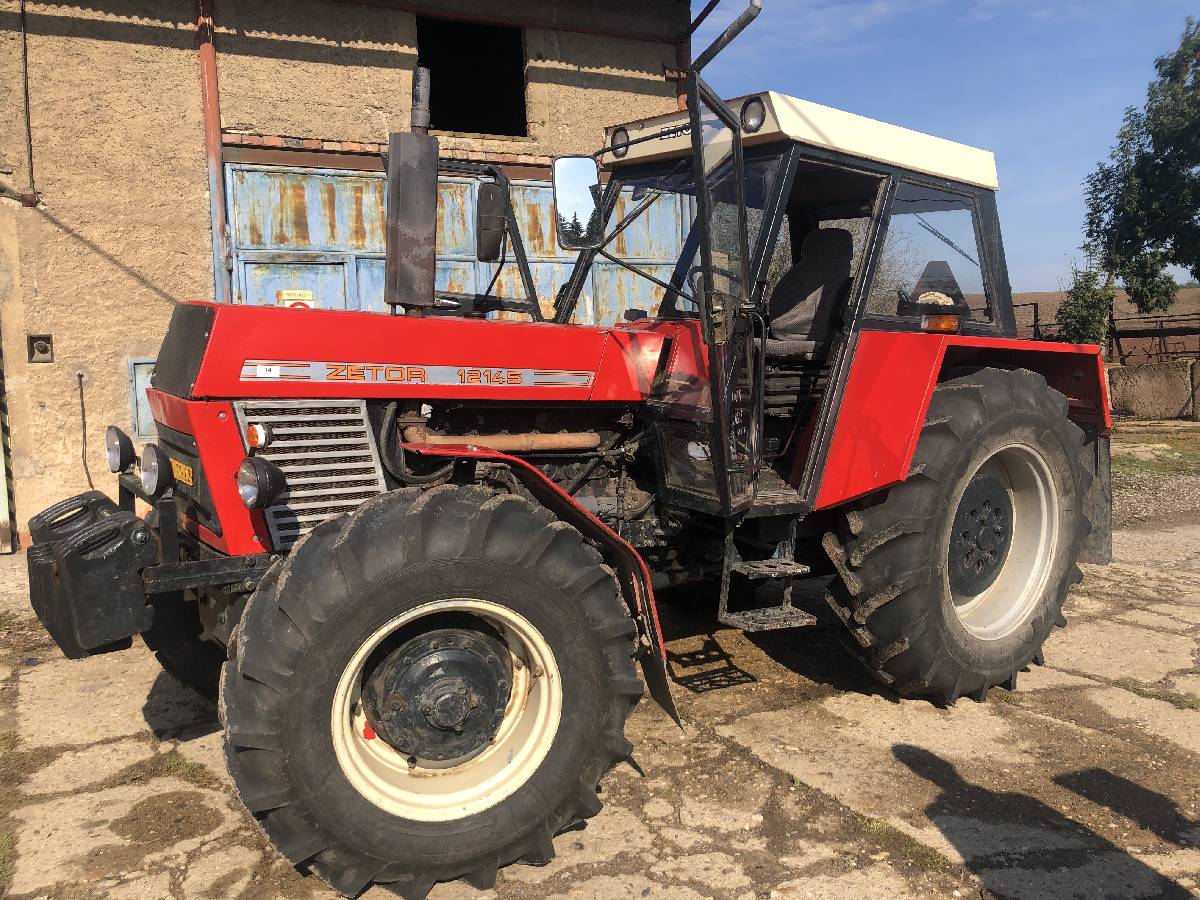 Traktor Zetor 12145, rv 1978, stk do 2024, kód ZEMĚDĚLSKÉ STROJE 2020 ...